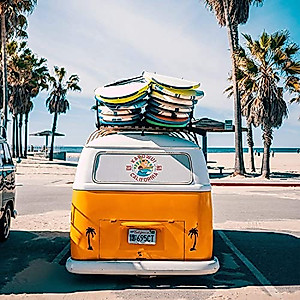 Tie Down Strap Padded Cam Lock Buckle - Cargo Straps for Moving Appliances, Lawn Equipment, Motorcycle SUP Kayak Surfboard Surf Rack - Black Pair