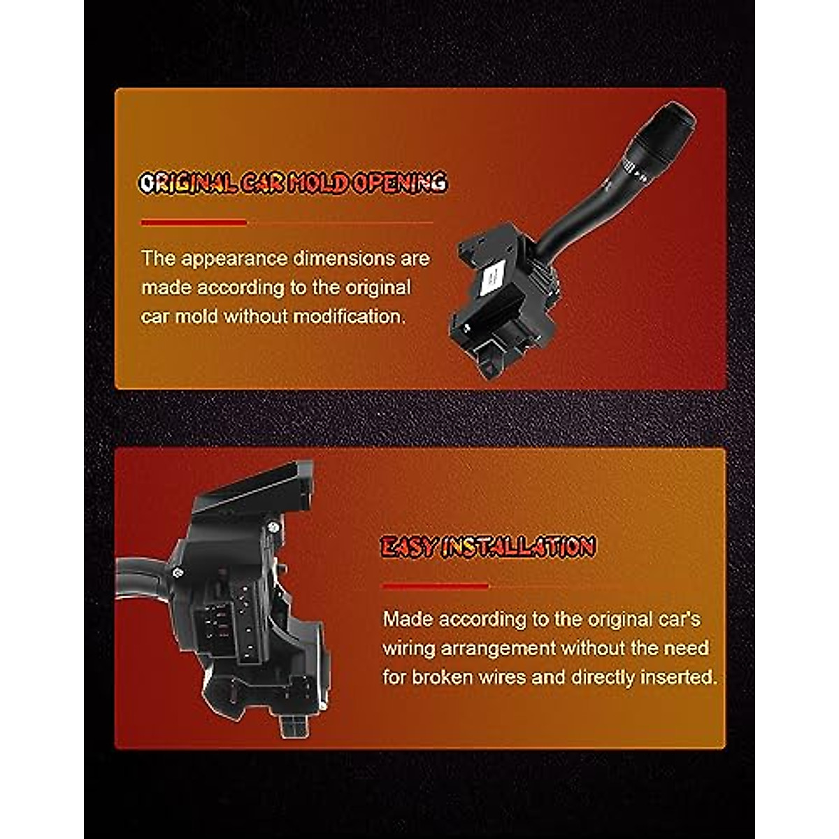 cciyu Multifunction Combination Switch Turn Signal Switch Replacement fits for FORD F-150 04-99 for FORD F-250 1999 for FORD F-250 SUPER DUTY 2001