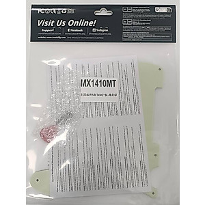 Musiclily 5 Hole Vintage Tele Pickguard Guitar Scratch Plate for USA/Mexican Made Fender Telecaster Style, 3Ply Mint Green