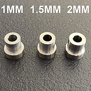 2mm Stainless Steel Oversize Actuator for Sanwa JLF-TP-8YT Joystick JLF Series Joysticks Hori Hayabusa joystick OTTO DIY Update Kits (2mm 1pcs)