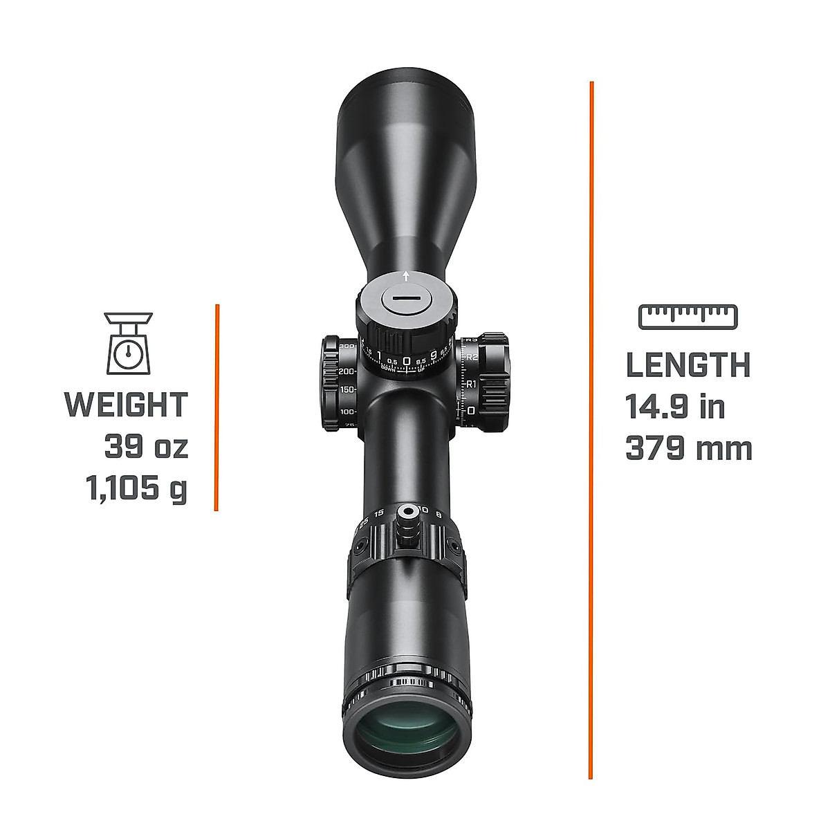 Elite Tactical Bushnell 6-36x56mm XRS3 Riflescope with G4P Precision Reticle, Professional Grade, Long Range Competition Riflescope with ED Prime Objective