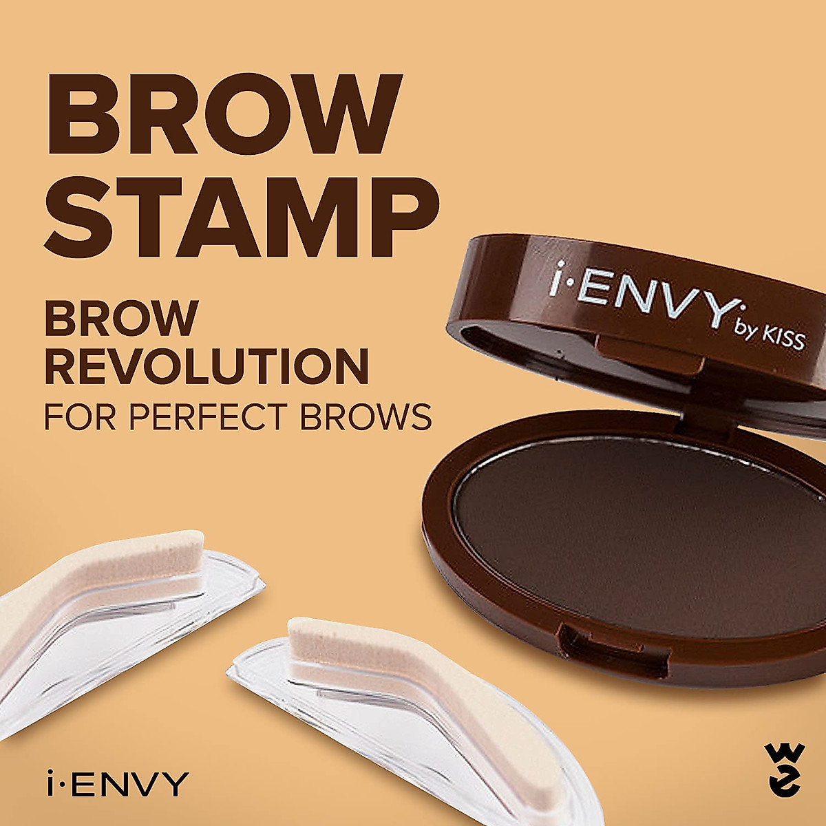 i ENVY BY KISS Brow Stamp Perfect Eyebrow Dark Brown KPBS01