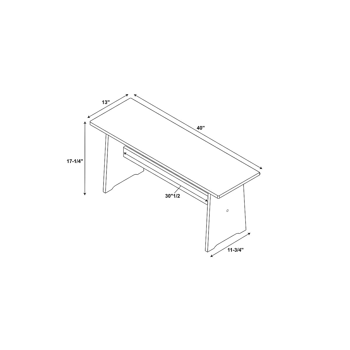 Linon Ardmore Kitchen Nook Set, White