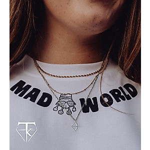 Takar Solid Sterling Silver Bow And Arrow Necklace For Men And Women Sterling Silver Jewelry Pendant Made In USA