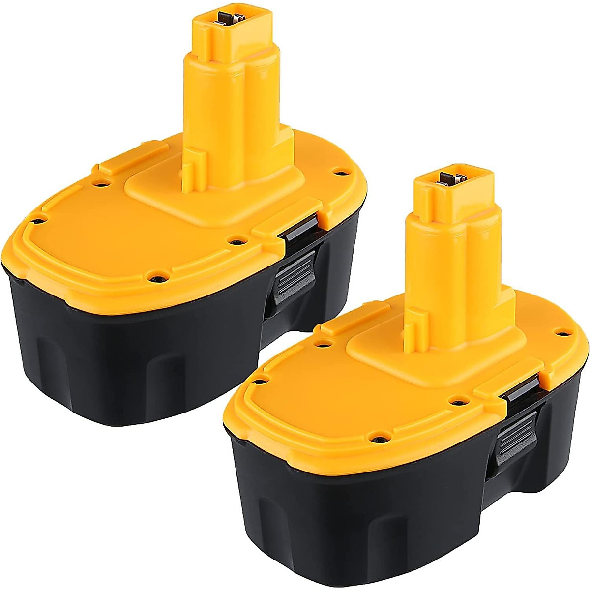 JAUKIST 18V Replacement Battery for DeWalt DC9096 2 Packs 5.0Ah 18 Volt XRP Replacement Batteries for DeWalt DE9096 DC9098 DE9098 DE9098 DW9096 DW9095 Cordless Power Tools