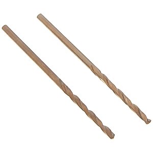 DEWALT DW1905 5/64-Inch Gold Ferrous Oxide Split Point Twist Drill Bit, 2-Pack