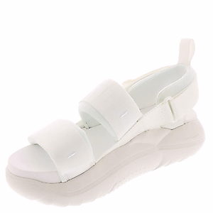 UGG Women's La Cloud Sport Sandal, Bright White, 8.5