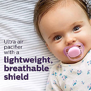 Philips Avent Natural Baby Bottle with Natural Response Nipple, Purple Baby Gift Set, SCD837/01