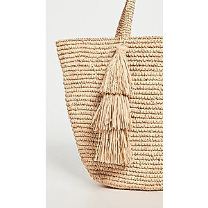 Mar Y Sol Women's Juliana Tote, Natural, Tan, One Size