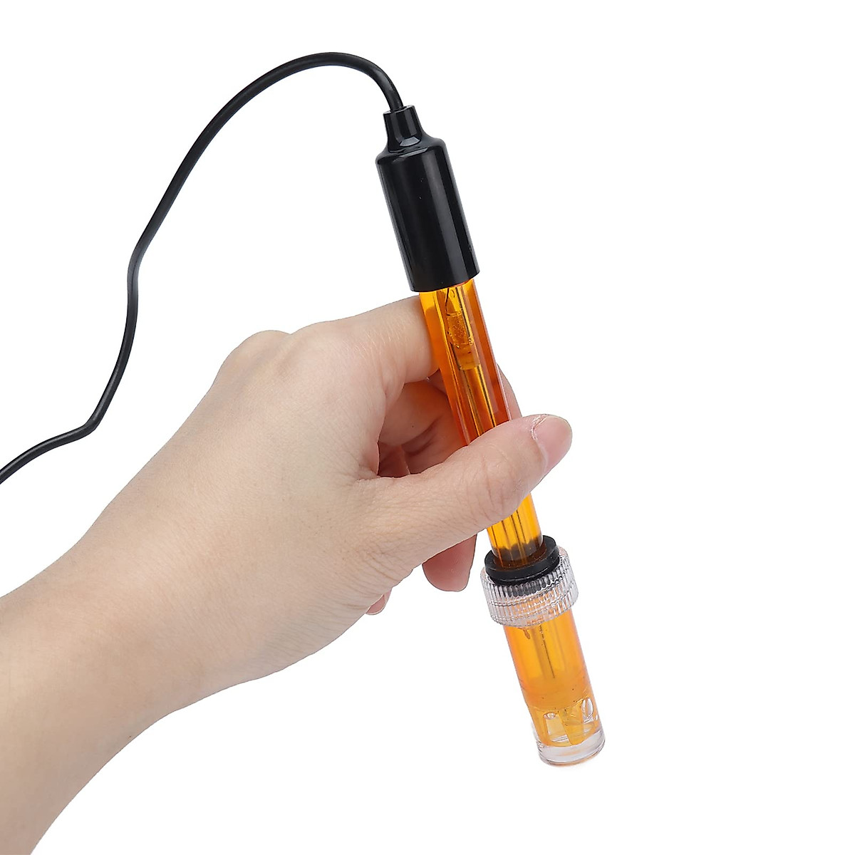 VINGVO ORP Replacement Probe, Electrode Oxidation Reduction Potential Test ORP Electrode Replaceable BNC Q9 Connector for ORP Tester Meter Controller for Aquarium Hydroponics Plant Pool