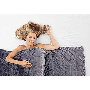 Sharper Image The Most Luxurious Stress Relieving Weighted Blanket - 5 lbs. - Tan