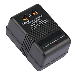 YWBL-WH Travel Plug Power Adapter 70 Watts Voltage Converter 220V to 110V Step Down Voltage Converter Power Transformer 70W CN Plug for Hair Dryer Steam Iron Laptop Cell Phone