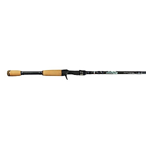 Dobyns Rods Sierra Series 7’0” Casting Bass Fishing Rod | SA704C | Heavy Action | Modulus Graphite Blank with Kevlar Wrapping | Fuji Reel Seat | Baitcasting Rod | Line 10-20lb Lure ¼ -1 oz.
