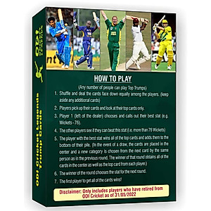 Aamango Trump Cards (ODI Cricket Legends Trump Card (Only Retired cricketers Included))