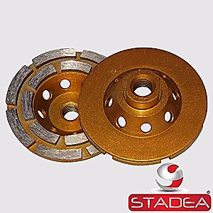 Stadea SWP112K Concrete Countertop Polishing Tools Package - Wet Polisher, Concrete Grinding Wheel, Concrete Polishing Pads Kit for Concrete Countertop Polishing