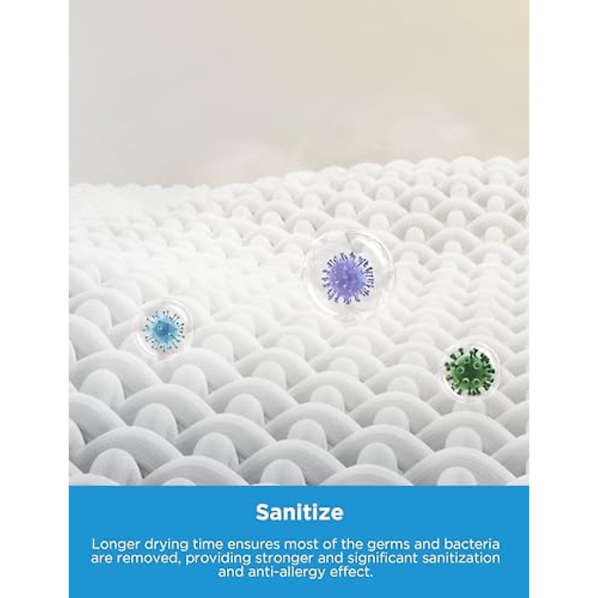 Midea MLTE37N1BWW Electric Dryer, Sensor Dry, Wrinkle Care, Air Fluff, Easy-Using Control Panel, 12 Total Cycles, 6.7 Cu.ft, White