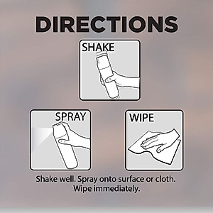 Weiman Cabinet & Furniture Polish - 17 Ounce - Aerosol Protect Clean Polish Wax Your Wood Tables Chairs Cabinets