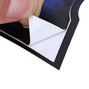 VR Glasses Protective Sticker, VR Headset Stickers Comfortable for Quest 2(Blue Flame Football)