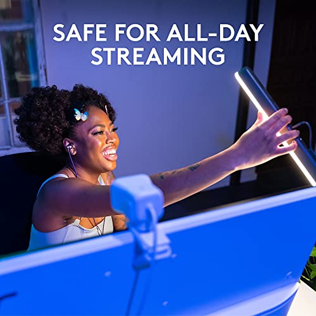 Logitech Litra Beam LED Key Light for Creators | Professional Streaming ...