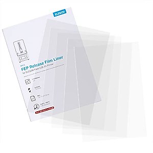 ELEGOO 5PCs FEP Release Film Mars LCD 3D Printer 140x200 MM 0.15mm Thickness