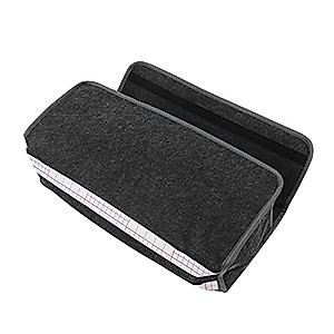 Dawnleague Felt Storage Box Portable Foldable Car Trunk Organizer Case Auto Interior Tidying Container Bag