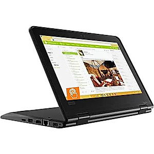 Lenovo ThinkPad Yoga 11E 11.6" HD 2-in-1 Touchscreen Laptop, Intel Celeron N4120, 4GB RAM 512GB SSD, Intel UHD Graphics 600, Webcam, HDMI, WiFi, Bluetooth, Windows 10 Pro, Black