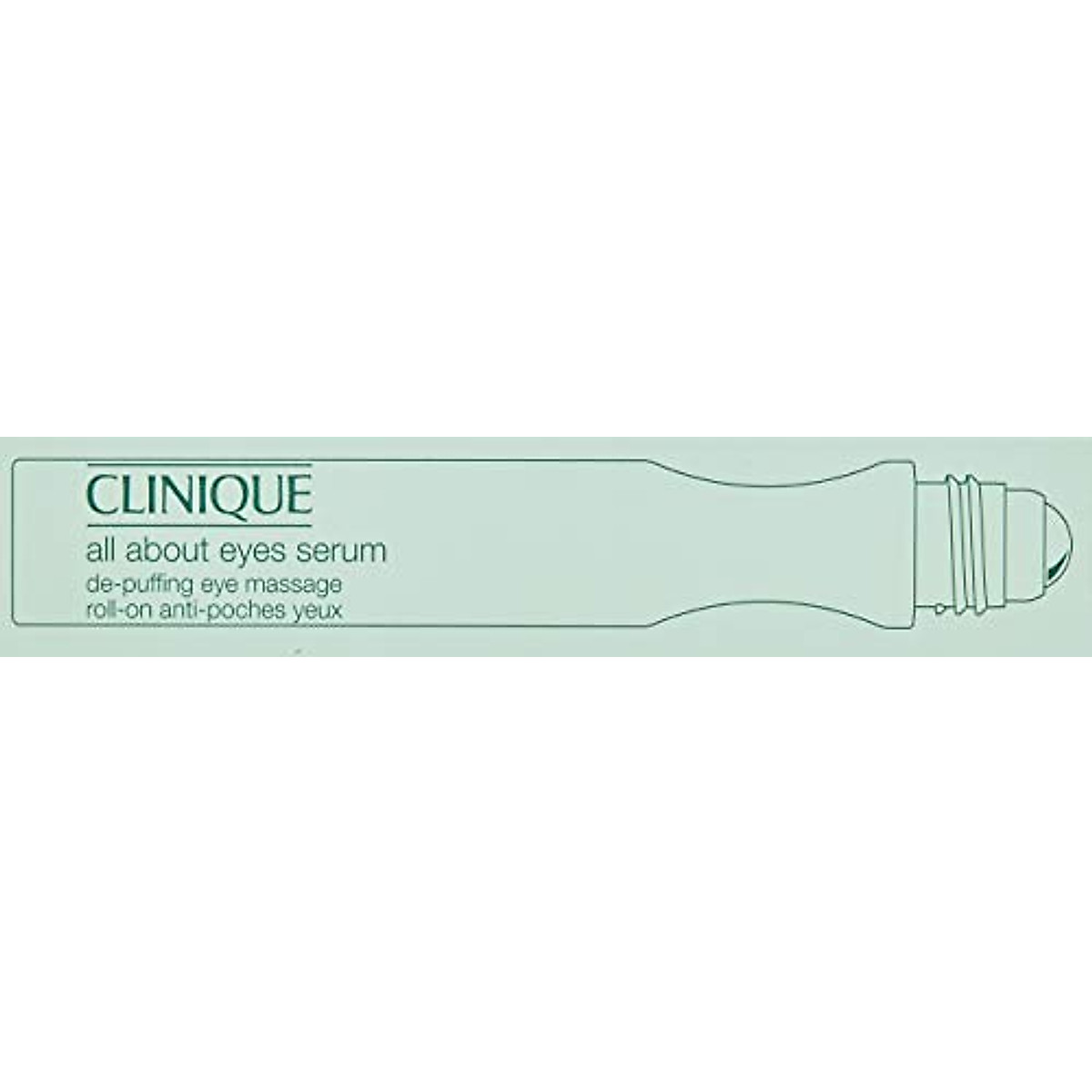Clinique All About Eyes Serum for All Skin Types for Unisex, 0.5 Ounce