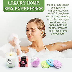 Suhctuptx Get Well Soon Gifts for Women, 14 pcs Care Package Feel Better Sympathy Gift Baskets Includes Warm Hugs Blanket Insulated Tumbler for Mom Female Friend Sister - Stress Relief Encouragement