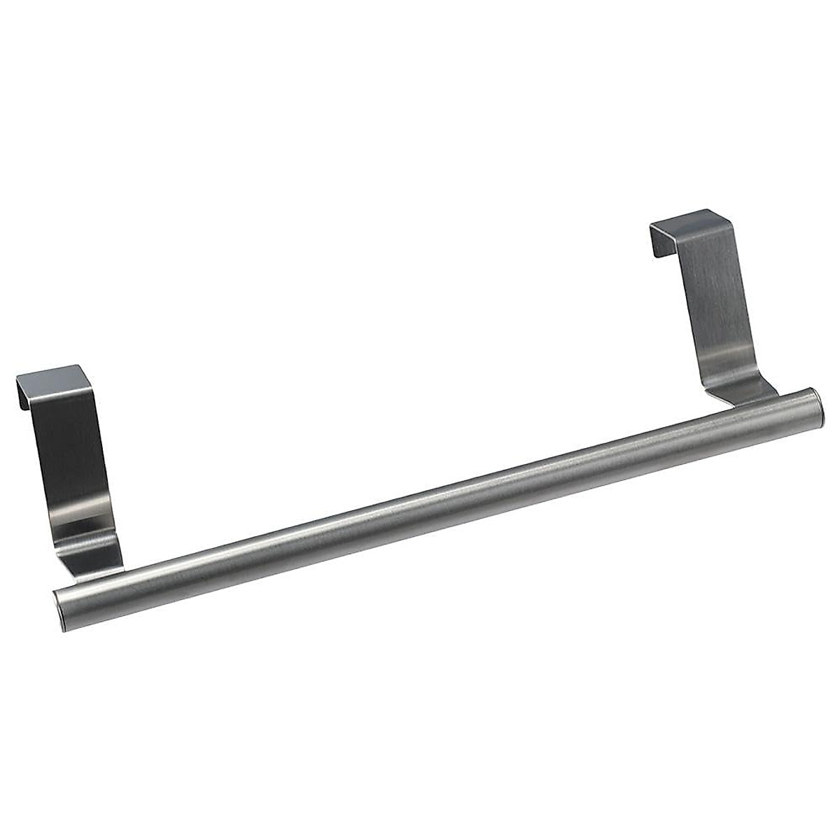 hobbyme 2pcs Cabinet Door Back Rag Hanger Towel Bar, Stainless Steel Single Pole Towel Rack, No-Punch Towel Rack, Cabinet Door Towel Holder