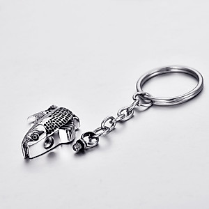 FCZDQ Lucky Fish Cremation Keychain for Ashes Memorial Keepsake Urn Pendant Jewelry with Funnel Kit
