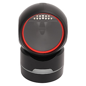 Barcode Scanner, IP50 High Sensitivity Hands Free 2D QR Barcode Scanner for Warehouse