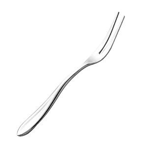 PRETYZOOM 3pcs Dessert Forks Mini Two Prong Fork Fruit Forks Tines 2 Prong Dinner Fork Bistro Appetizer Satin Forks 1 Prong Fork 2 Prong Forks Cake Fruit Fork Cocktail Fruit Fork