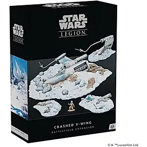 Atomic Mass Games Star Wars Legion Crashed X-Wing Terrain Expansion | Two Player Battle Game | Miniatures Game | Strategy Game for Adults and Teens | Ages 14+ | Average Playtime 3 Hours
