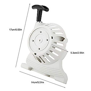 Recoil Pull Starter Assembly for Fs90 Fs110 Fs130 String Trimmer, Cord String Trimmer Replacement Garden Tool