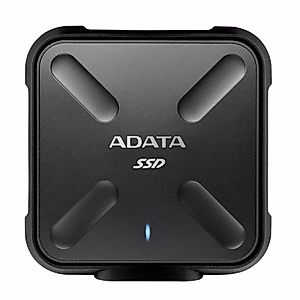 ADATA SD700 External SSD 1TB, Black, Military-Grade,(PX8/IP6X), 3 Years Warranty
