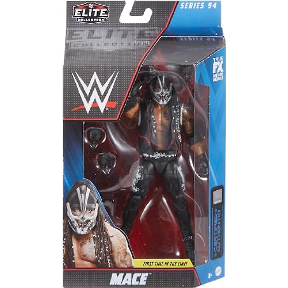 Mattel WWE Mace Elite Collection Action Figure, 6-inch Posable Collectible Gift for Mattel WWE Fans Ages 8 Years Old & Up