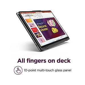 Lenovo 2024 Yoga 7i 2-in-1 Slim Laptop, 16" WUXGA Touchscreen, Ultra 7 155U (Beats i7-1335U), Backlit KB, FP Reader, Thunderbolt 4, TÜV, Win11Pro, w/AI Copilot & Stylus Pen(16GB RAM|1TB SSD)