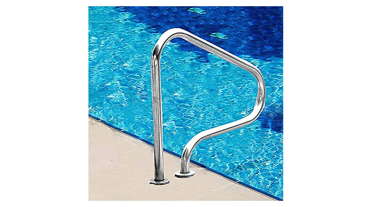 Durable 304 SS Pool Handrails - Easy Install & Safe Entry