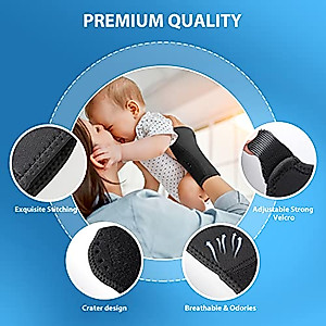 psycilla Fits Both Hands-Copper Infused Adjustable Support Splint Wrist Brace for Carpal Tunnel Relief Support-Both a Wrist Splint （1 pk）