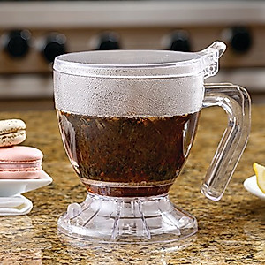 BonJour Coffee & Tea Smart Brewer, 19.5 Ounce, Clear