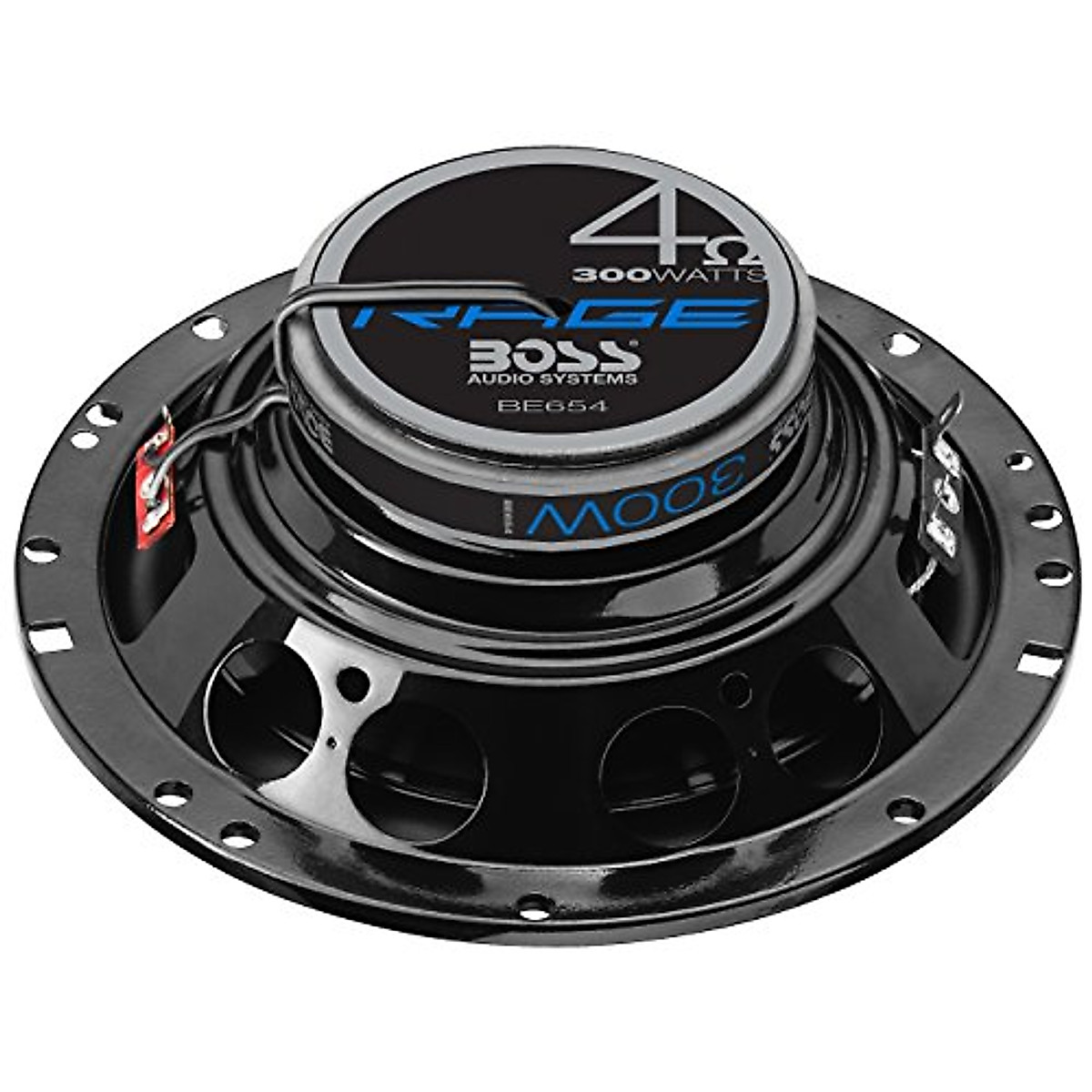 BOSS Audio Systems BE654 6.5 Inch Car Speakers - 300 Watts of Power Per Pair, 150 Watts Each, Full Range, 4 Way, Sold in Pairs
