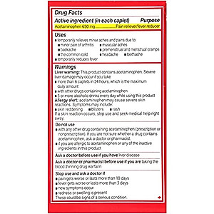 Tylenol 8 Hour Arthritis Pain Reliever Fever Reducer Extended Release Caplet, 225 Count