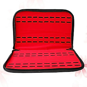 LIFKOME Watch Storage Box Watch Strap Organizer Watch Display Folder Portable Watch Pouch Travel Case Watch Band Organizer for Watch Accessories