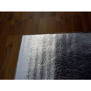 Reflective Foil Insulation Barrier HOT Cold Pet Dog Cat Coop Insulation 4x5ft