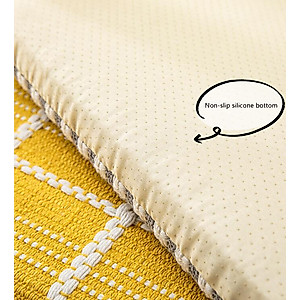 Chair Pad with Ties for Dining Chair Set of 4 Linen Thick Square Chair Cushions Non Slip Seat Cushion for Kitchen Living Room Office Chair Decor Washable (16x16x1.6 inch, Grey)