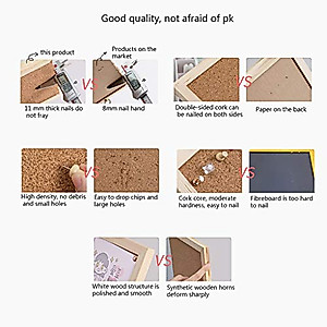 Cork Board Photo Wall, Felt Wall pegboard | Office memo Board, Bulletin Board and Children Decoration Board, DIY memo Board