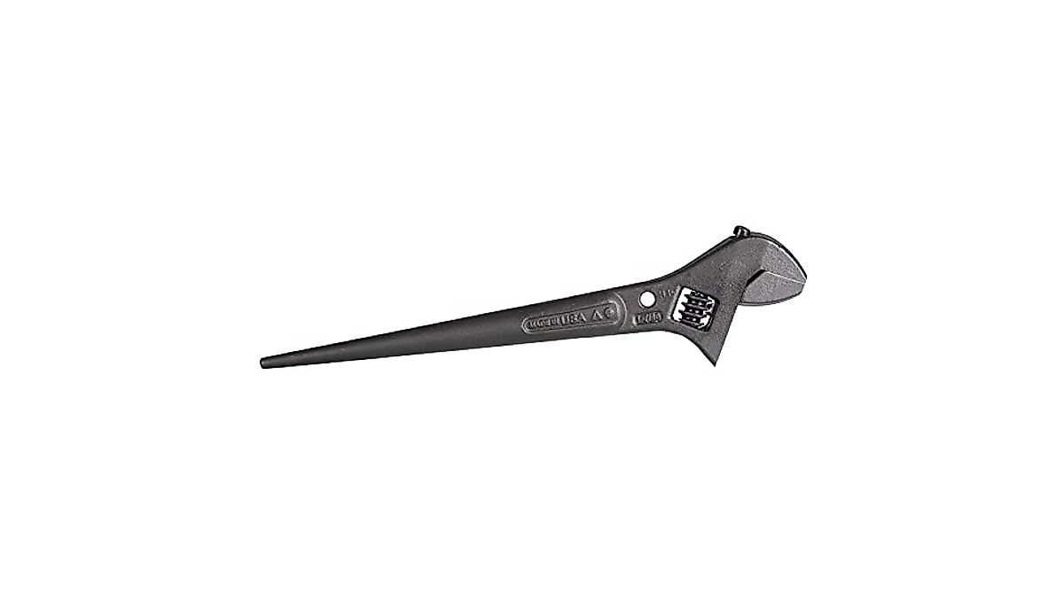 Klein Tools 10-Inch Adjustable Wrench for Heavy Nuts