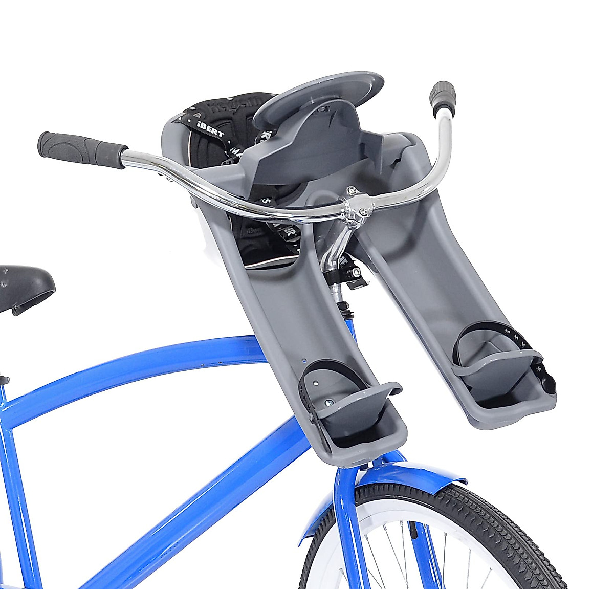 iBert Child Bicycle Safe-T-Seat, Light Grey, One Size