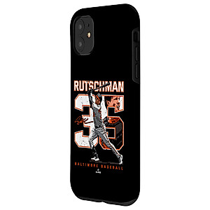 iPhone 11 Number and Portrait Adley Rutschman Baltimore Case