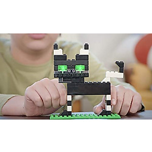 E-Blox Stories Blox Builder - The Island LED Light-Up Building Blocks Stories Toy Set for Kids Ages 8+